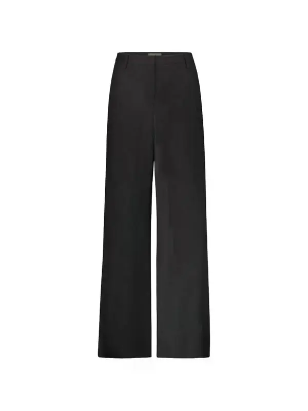DRHOPE Straight-leg Tailored Trousers - Black