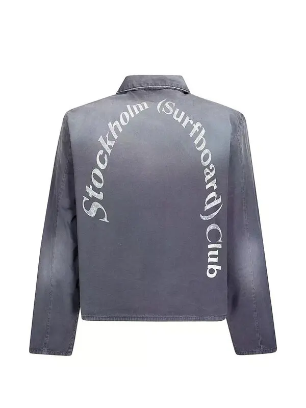 STOCKHOLM SURFBOARD CLUB Logo-print Jacket