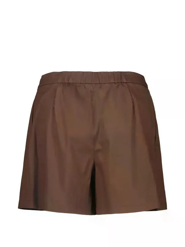 DRHOPE Pleated Shorts - Brown