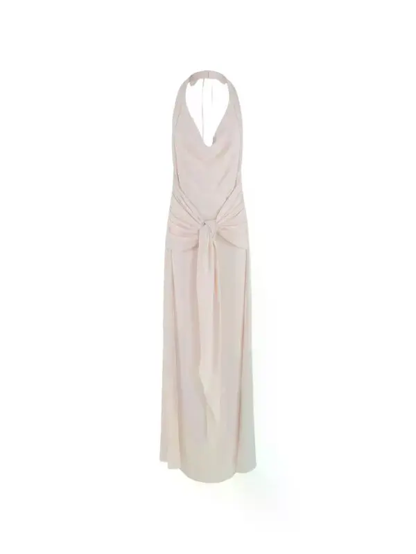 Federica Tosi Halter-neck Maxi Dress
