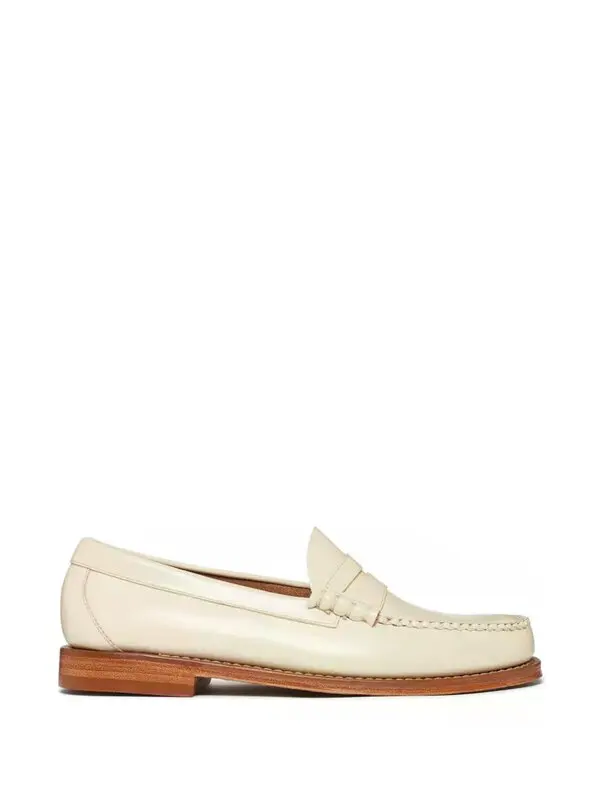 G.H.BASS Larson Penny Leather Loafers - Neutrals