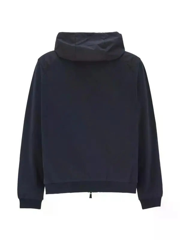 Herno Hooded Zip-up Jacket - Blue