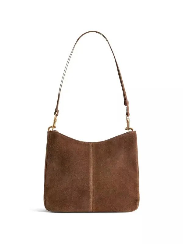 YU MEI Joan Suede Shoulder Bag - Brown