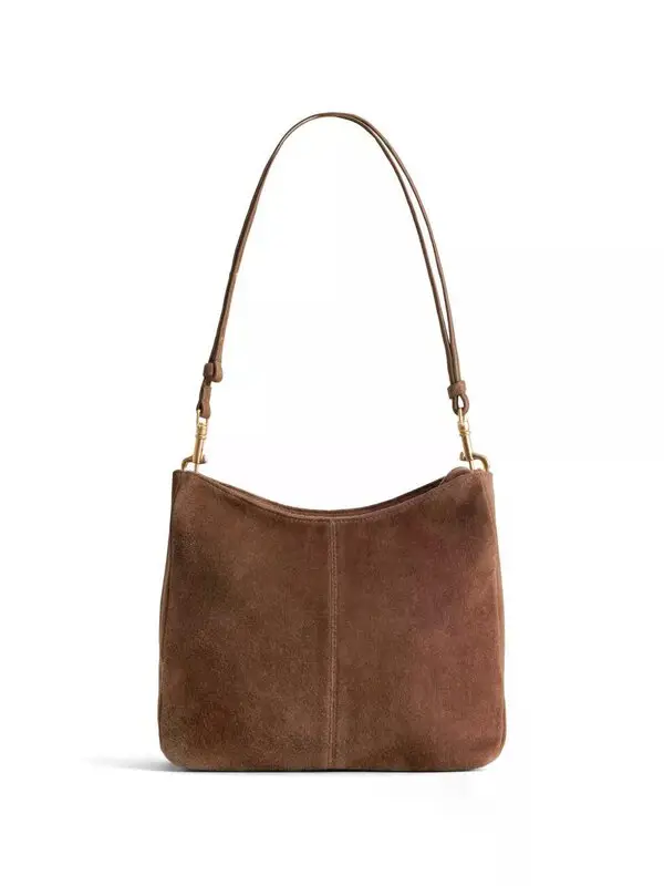 YU MEI Joan Suede Shoulder Bag - Brown