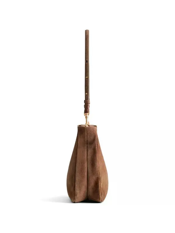 YU MEI Joan Suede Shoulder Bag - Brown