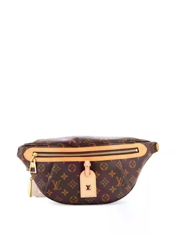 LOUIS VUITTON High Rise Bum Bag Monogram Canvas