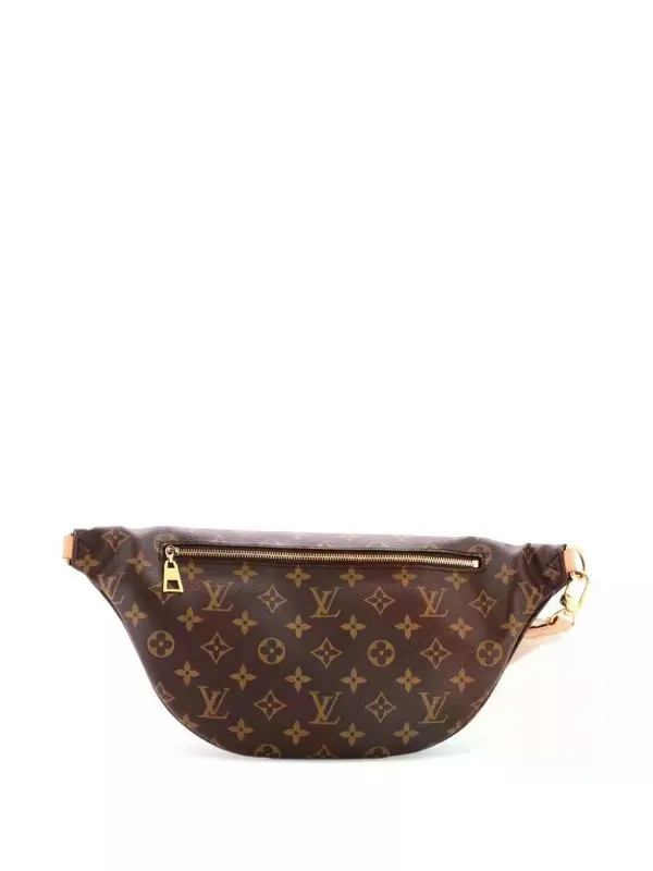 LOUIS VUITTON High Rise Bum Bag Monogram Canvas