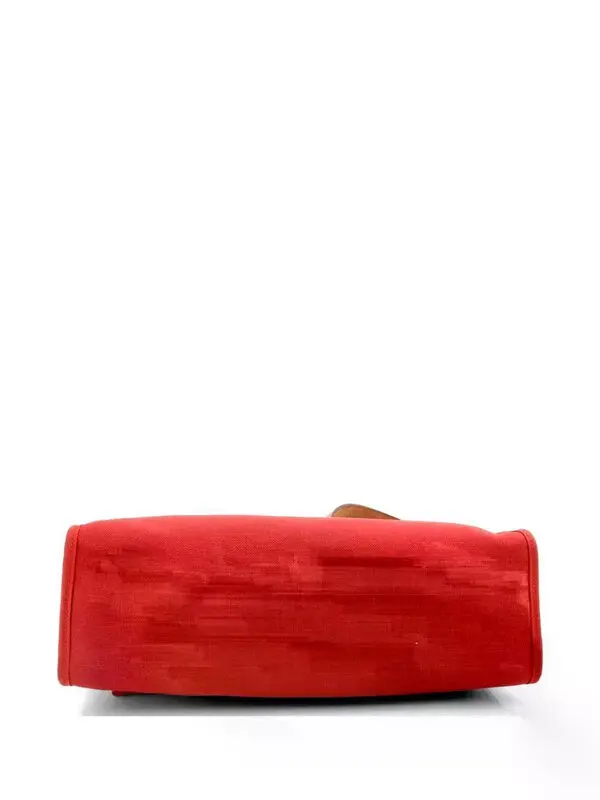 Hermès Herbag Zip Leather And Toile 31 Shoulder Bag