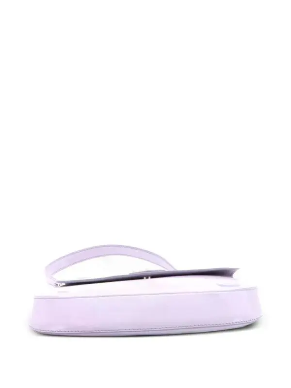 Prada Cleo Flap Shoulder Bag Spazzolato Leather Small - Purple