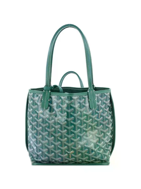 Goyard Anjou Reversible Mini Satchel - Green