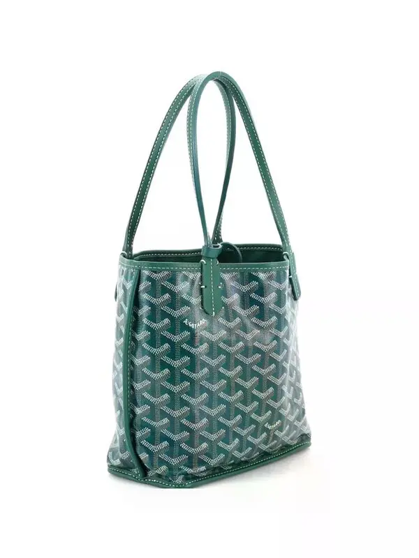 Goyard Anjou Reversible Mini Satchel - Green