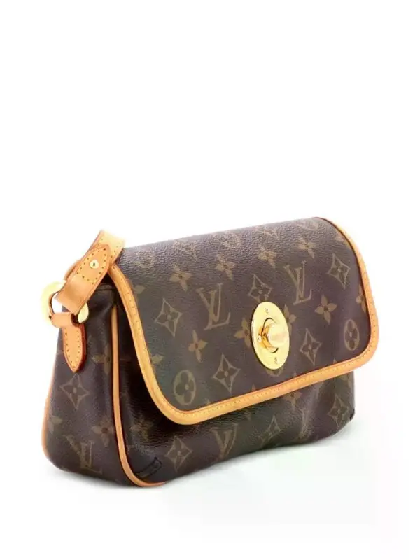 LOUIS VUITTON Tikal Handbag Monogram Canvas Pm - Brown