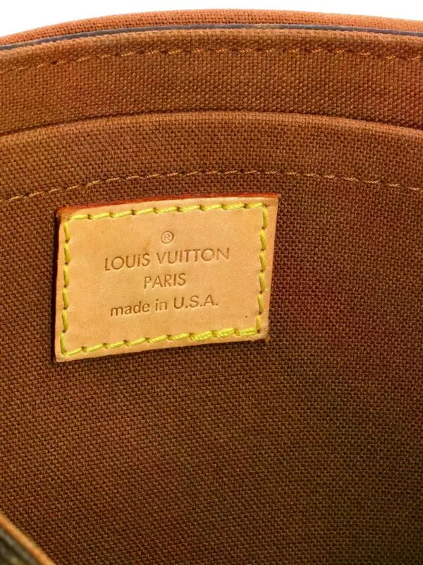 LOUIS VUITTON Tikal Handbag Monogram Canvas Pm - Brown