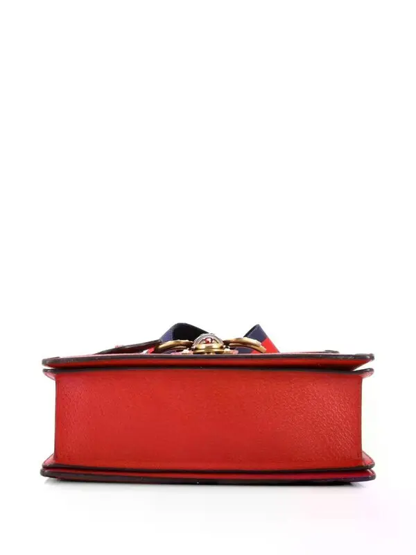 Gucci Queen Margaret Gg Coated Canvas Small Satchel - Brown