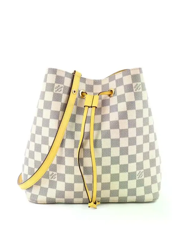 LOUIS VUITTON Néonoé Mm Bucket Bag - White