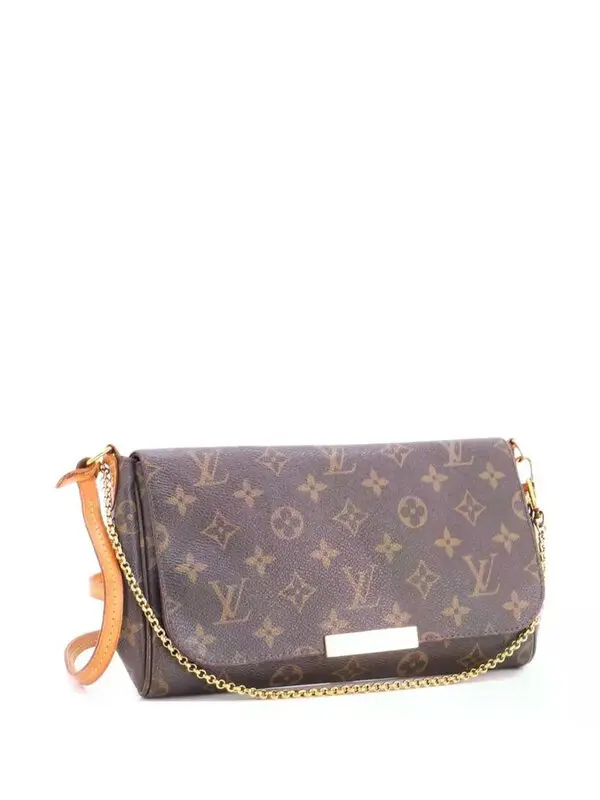 LOUIS VUITTON Favorite Handbag Monogram Canvas Mm Crossbody Bag - Brown