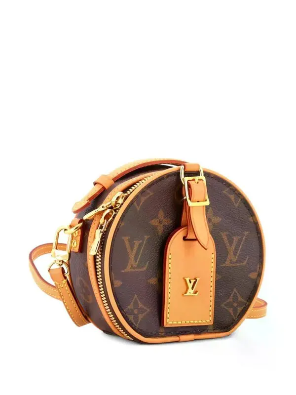 LOUIS VUITTON Mini Boite Chapeau Crossbody Bag Monogram Canvas - Brown