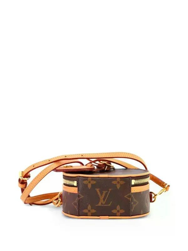 LOUIS VUITTON Mini Boite Chapeau Crossbody Bag Monogram Canvas - Brown