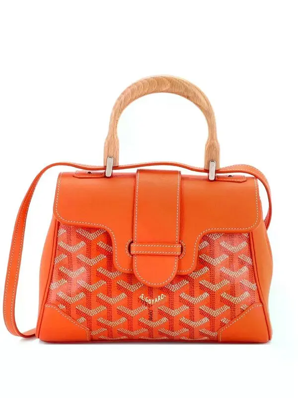 Goyard Saigon Mini Top Handle Bag - Orange