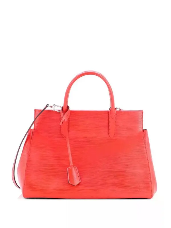 LOUIS VUITTON Marly Handbag Epi Leather Mm Satchel - Red