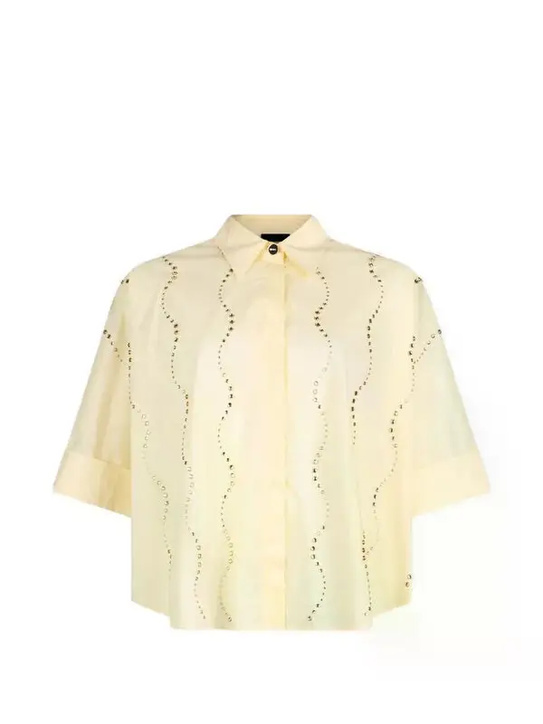 Liu Jo Embellished Poplin Shirt