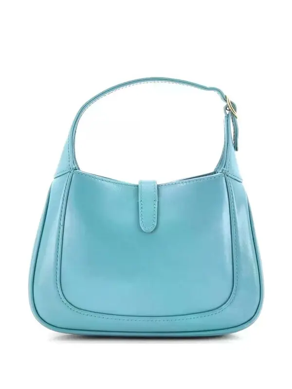 Gucci Jackie 1961 Leather Mini Hobo Bag - Blue