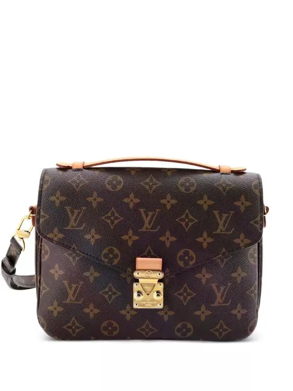 LOUIS VUITTON Pochette Metis Monogram Canvas Crossbody Bag - Brown