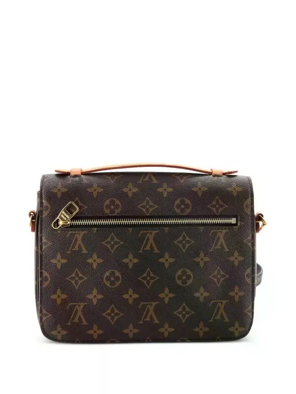 LOUIS VUITTON Pochette Metis Monogram Canvas Crossbody Bag - Brown