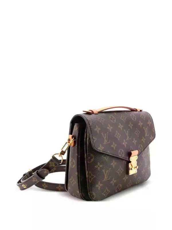 LOUIS VUITTON Pochette Metis Monogram Canvas Crossbody Bag - Brown
