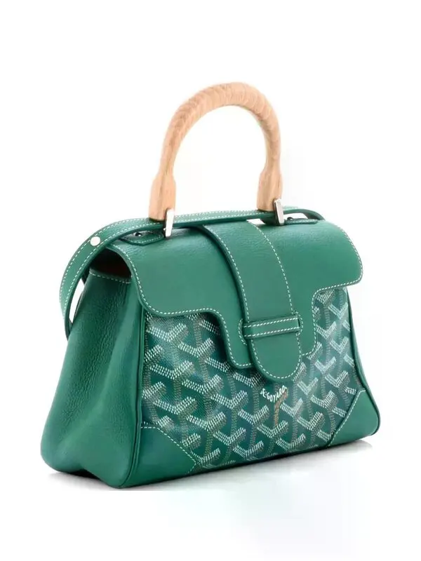 Goyard Saigon Mini Top Handle Bag - Green