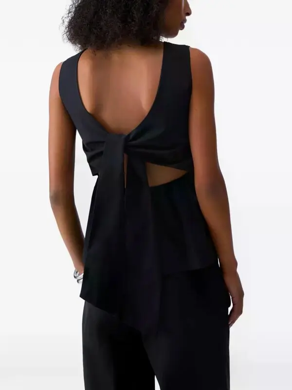 Liu Jo Cut-out Top - Black