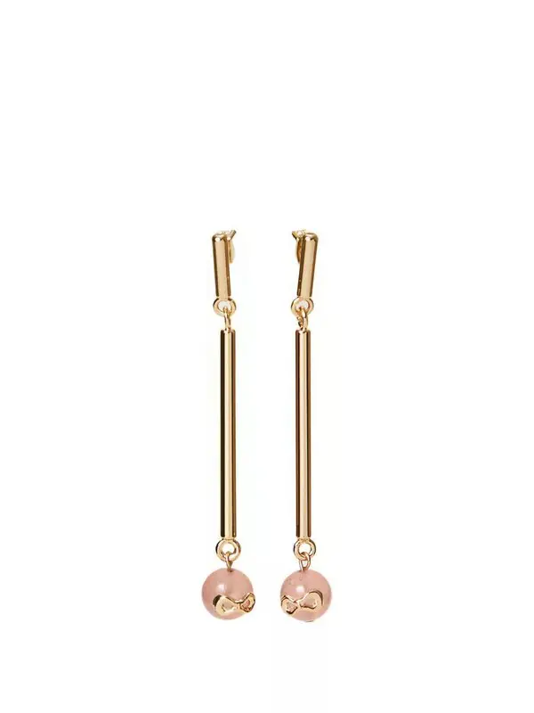 TWINSET Bow Pendant Earrings - Gold