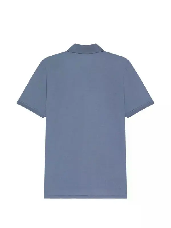 Givenchy Polo In Cotton With Paris Gros Grain