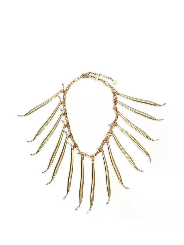 Jacquemus Haricots Bean-charm Necklace - Gold