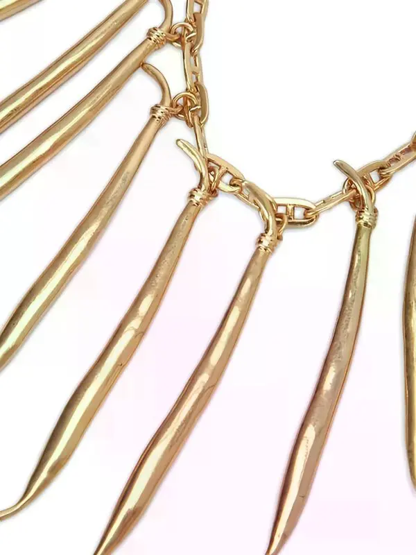 Jacquemus Haricots Bean-charm Necklace - Gold
