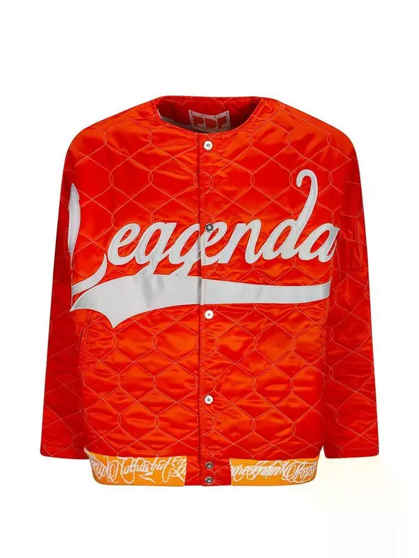 PDF Leggenda Due Quilted Jacket - Orange