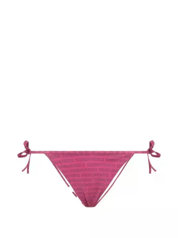Dsquared2 Tie-side Bikini Bottoms - Pink