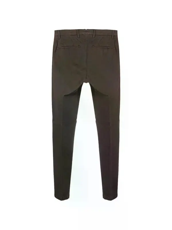 BRIGLIA 1949 Belt Loops Trousers - Brown