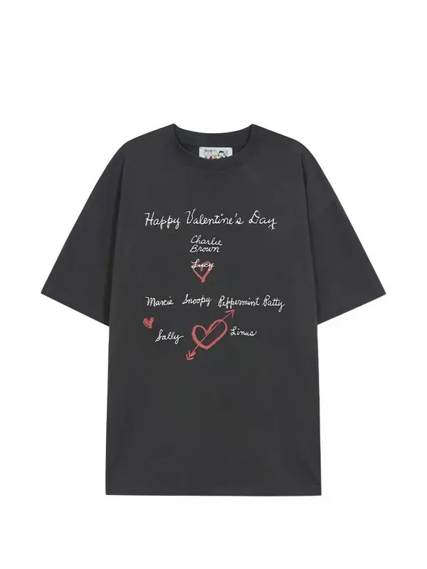 MARGESHERWOOD X Peanuts Happy Valentine’s Day T-shirt - Grey