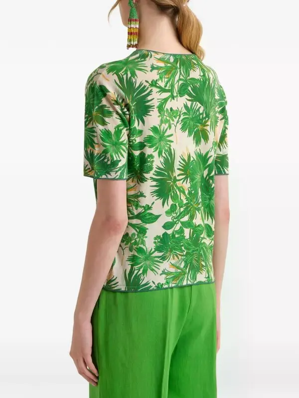 Malìparmi Printed T-shirt - Green