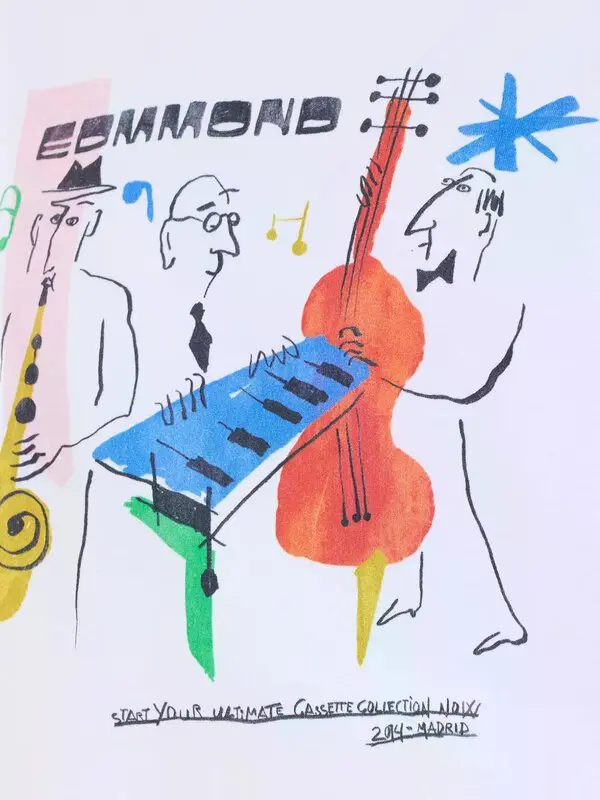 EDMMOND STUDIOS Cassette Graphic-print T-shirt