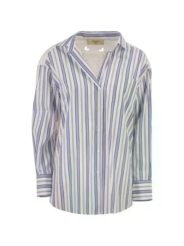 Max Mara Tessile Striped Shirt - White