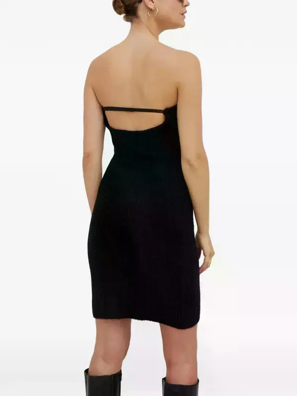 HERSKIND Rib Strapless Mini Dress