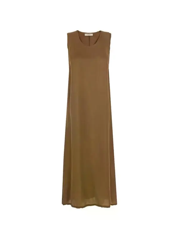 JUCCA Sleeveless Dress - Brown