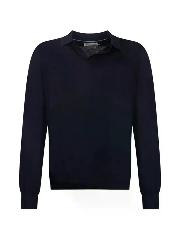 MC2 SAINT BARTH Long-sleeved Polo Shirt