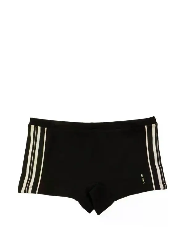 OSKLEN Striped Swim Shorts - Black