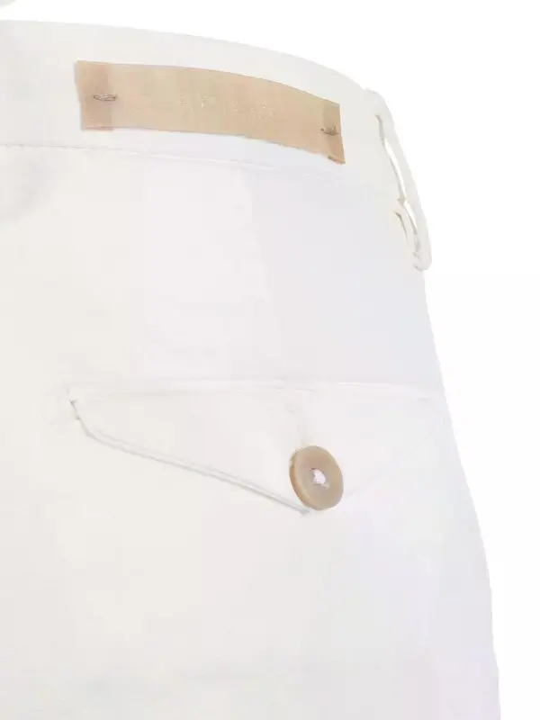 BRIGLIA 1949 Button Straight Trousers - White