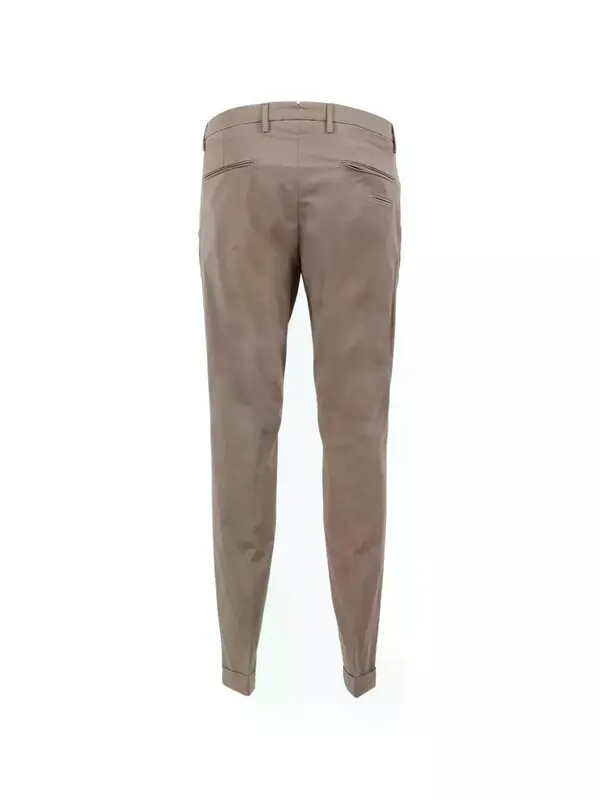 BRIGLIA 1949 Cuffed Trousers - Neutrals