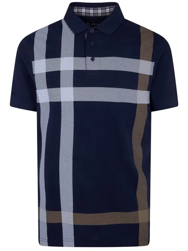 Barbour Blaine" Polo Shirt - Blue