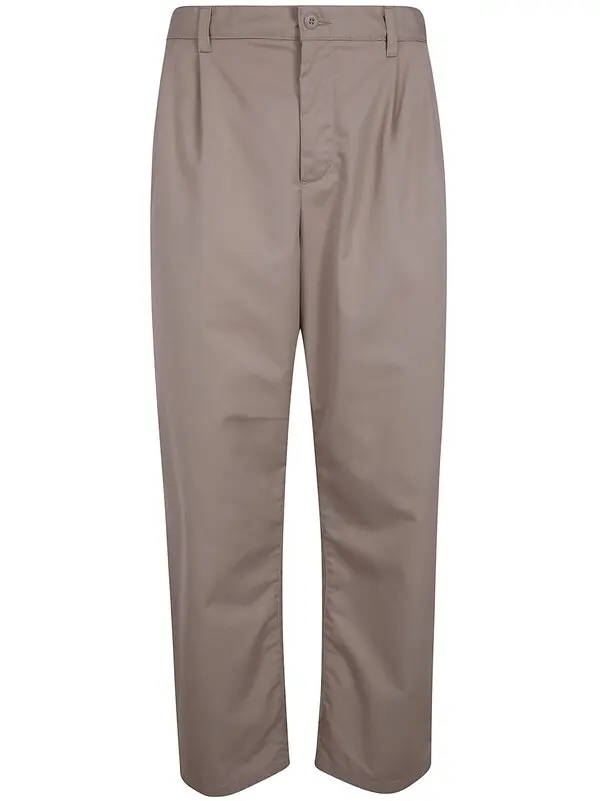 Carhartt Work In Progress Evan Dunmore" Cotton Tailored Fit Pants - Gray